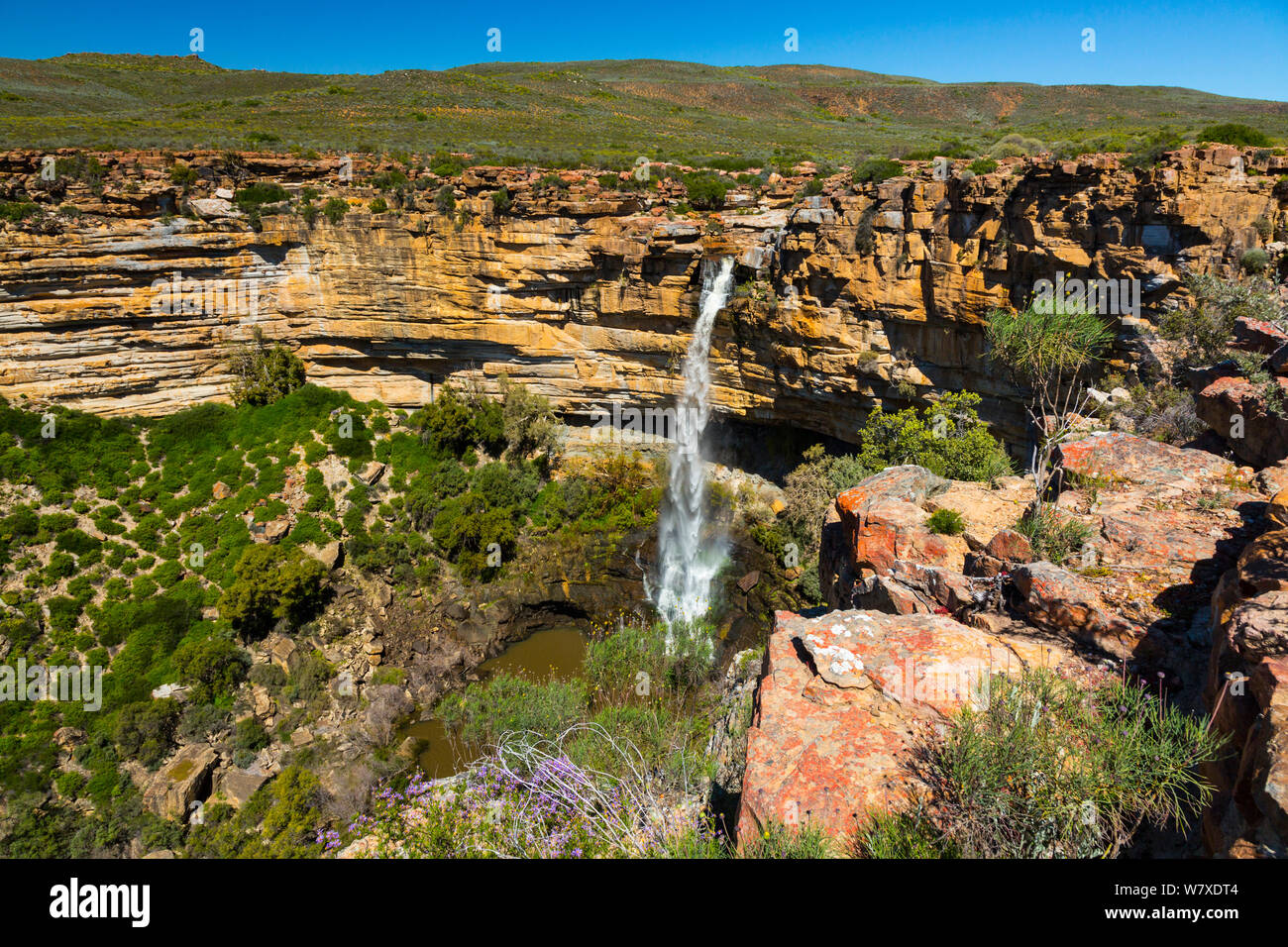 Water cascade waterfall african hi-res stock photography and images - Alamy