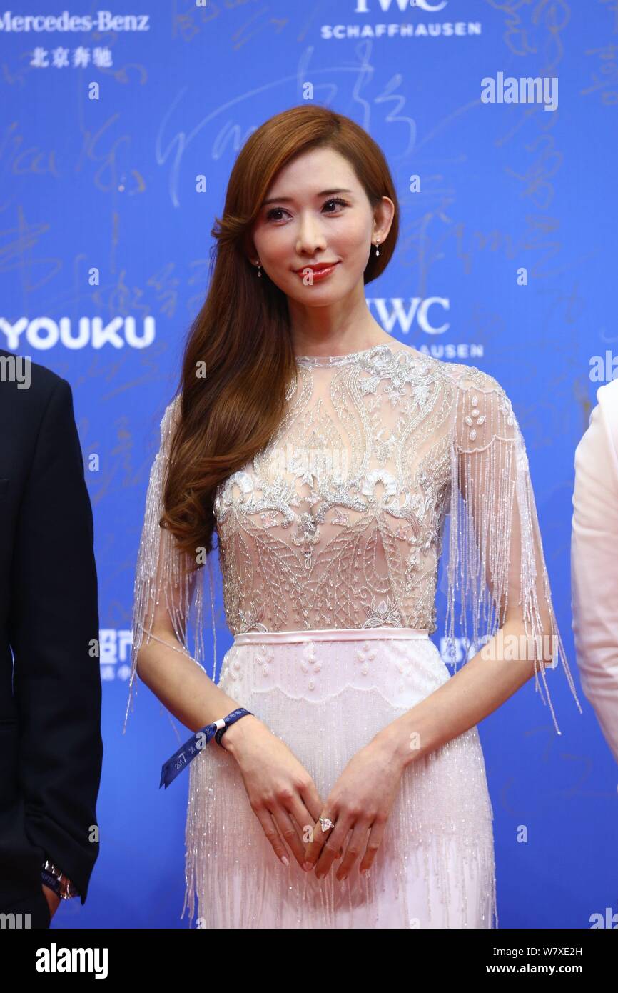 Taiwanese model and actress Lin Chi-ling arrives on the red carpet for ...