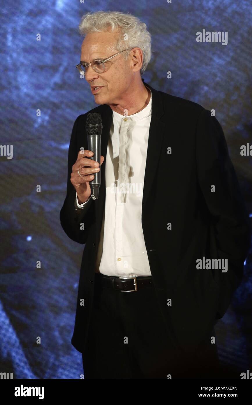 American producer Bill Borden attends a launch event for the new movie ...