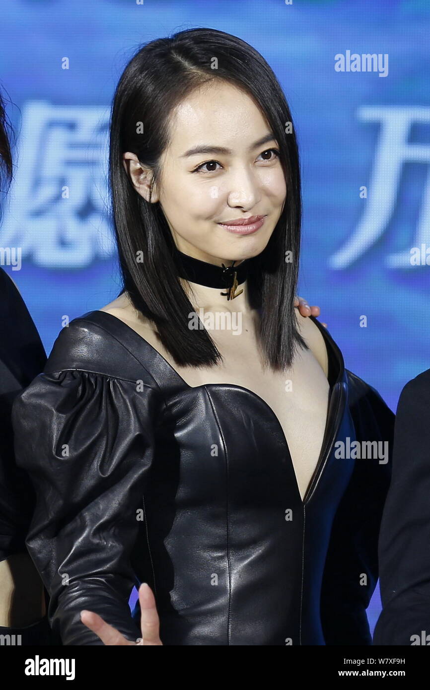 Chinese singer and actress Victoria Song or Song Qian of South Korean ...