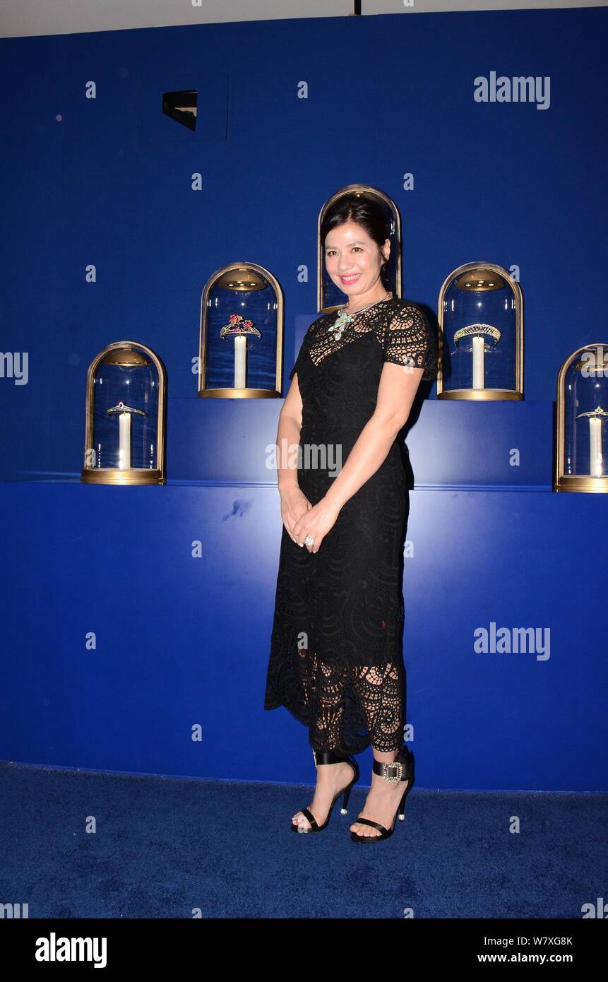 Hong Kong actress Cherie Chung attends a promotional event of French ...