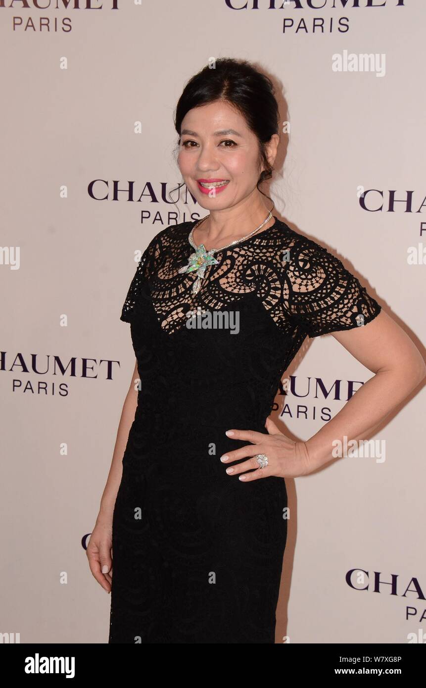 Hong Kong actress Cherie Chung attends a promotional event of French ...