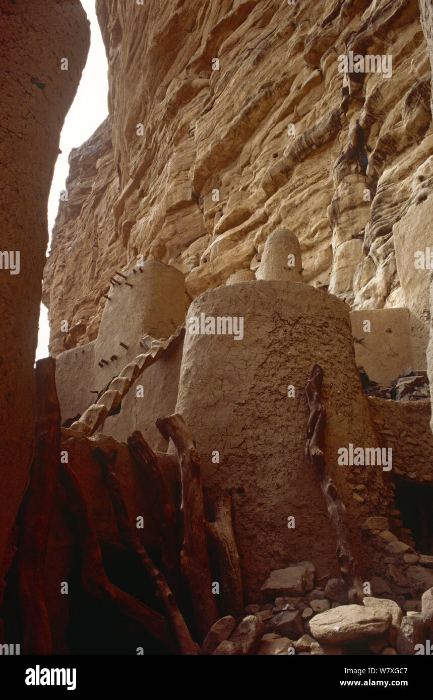 Bandiagara escarpment, Dogon country. Mali, 2005-2006 Stock Photo - Alamy