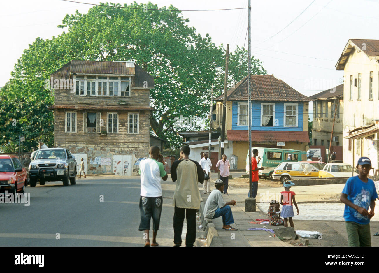 Freetown cars hi-res stock photography and images - Alamy