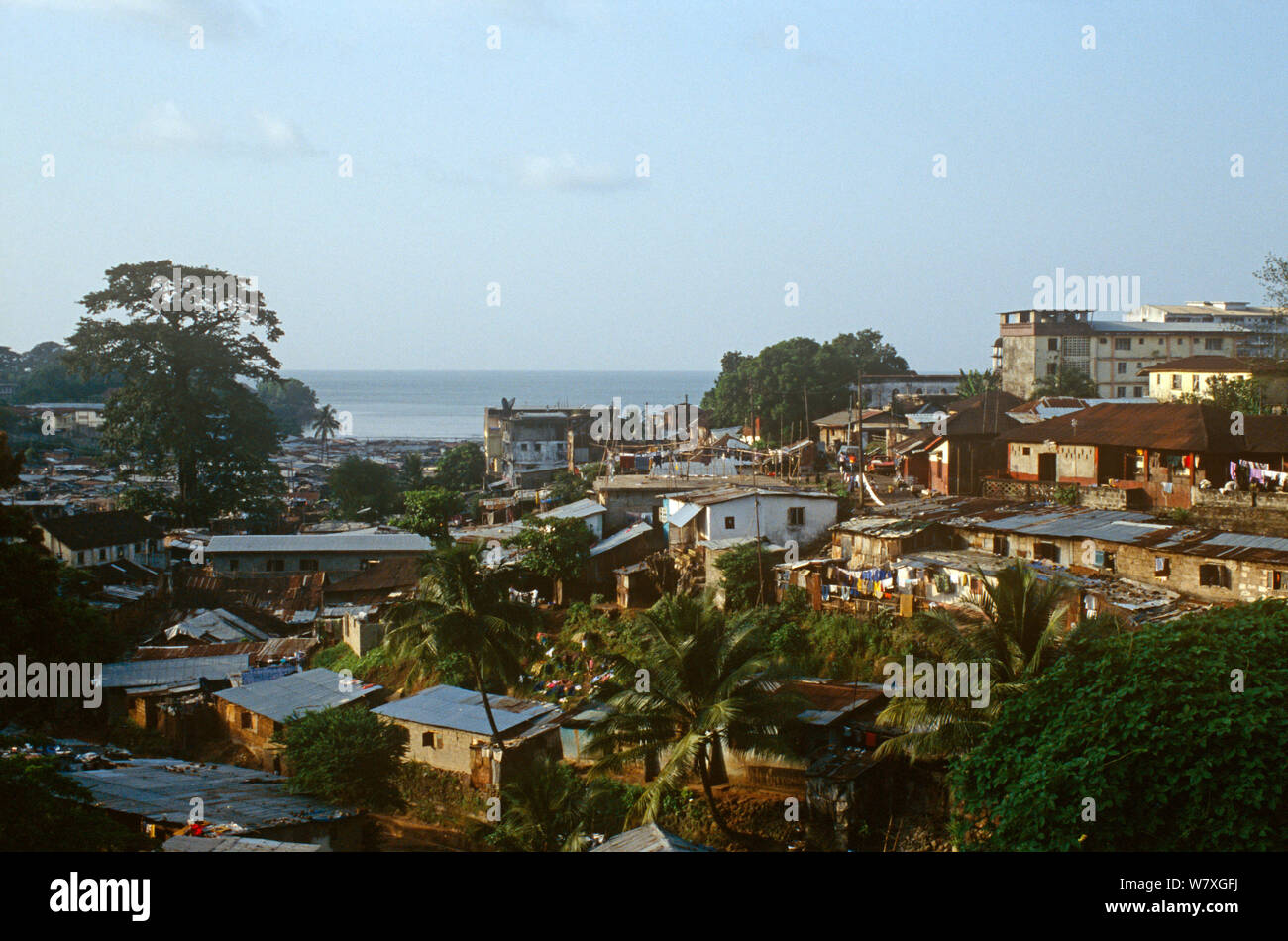 Sierra leone freetown city view hi-res stock photography and images - Alamy