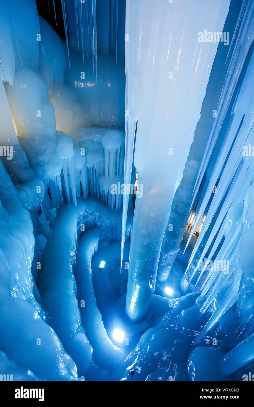 Ningwu ice cave hi-res stock photography and images - Alamy
