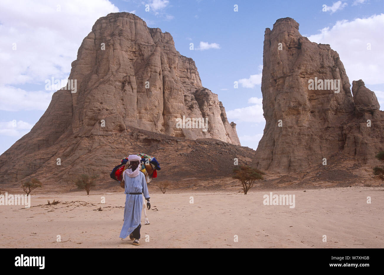 Bede, a Toubou guide, on the journey to the far north of Niger, 2005 ...