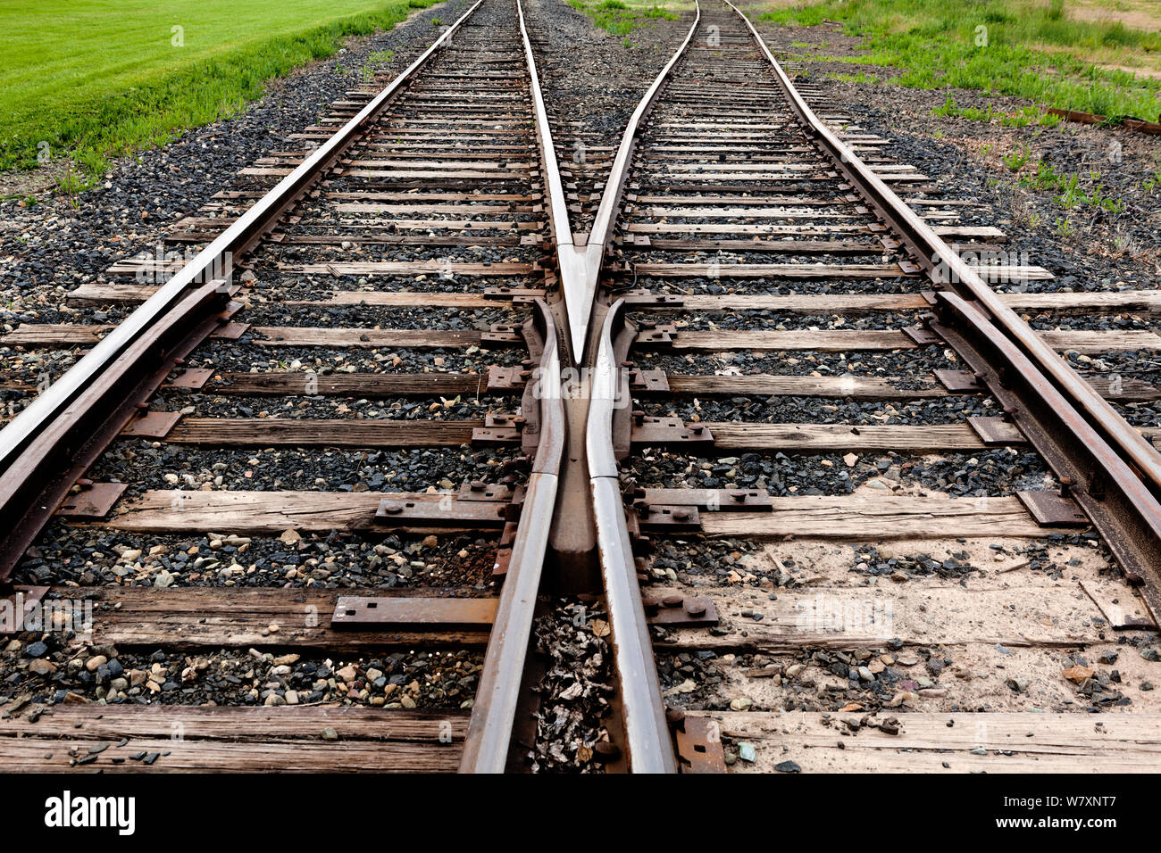 Track infrastructure hi-res stock photography and images - Alamy