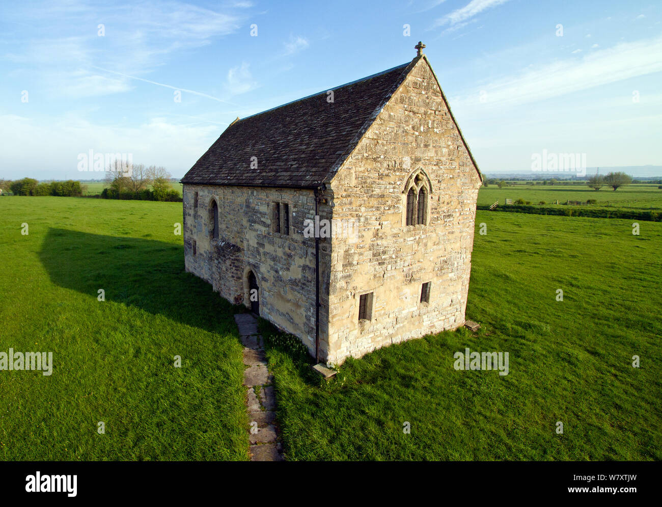 Abbot's Fish House, built in the 1330's for the monks of Glastonbury ...