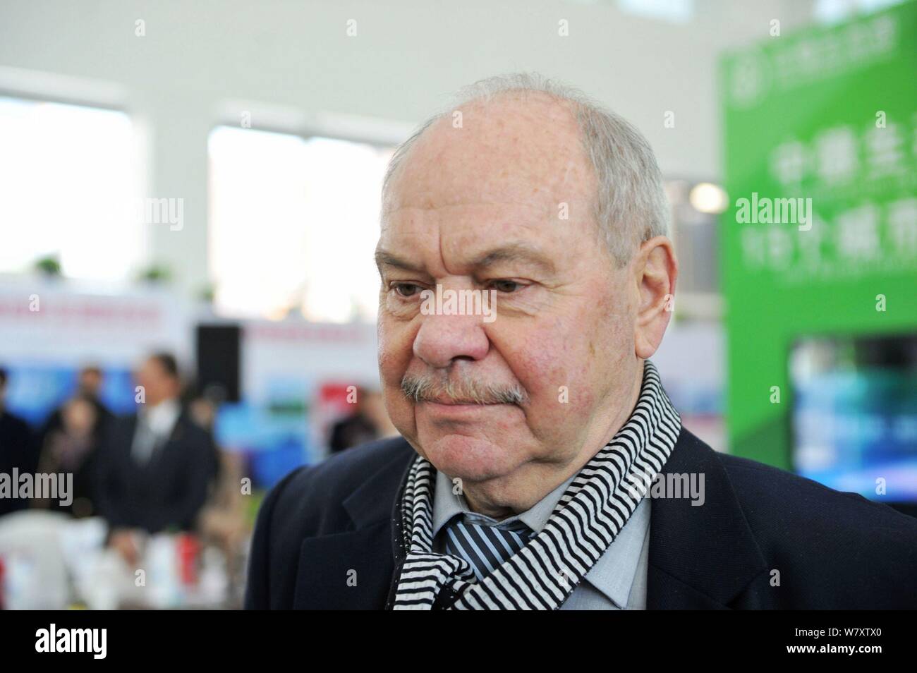 German football manager Klaus Schlappner attends a symposium with 15 ...