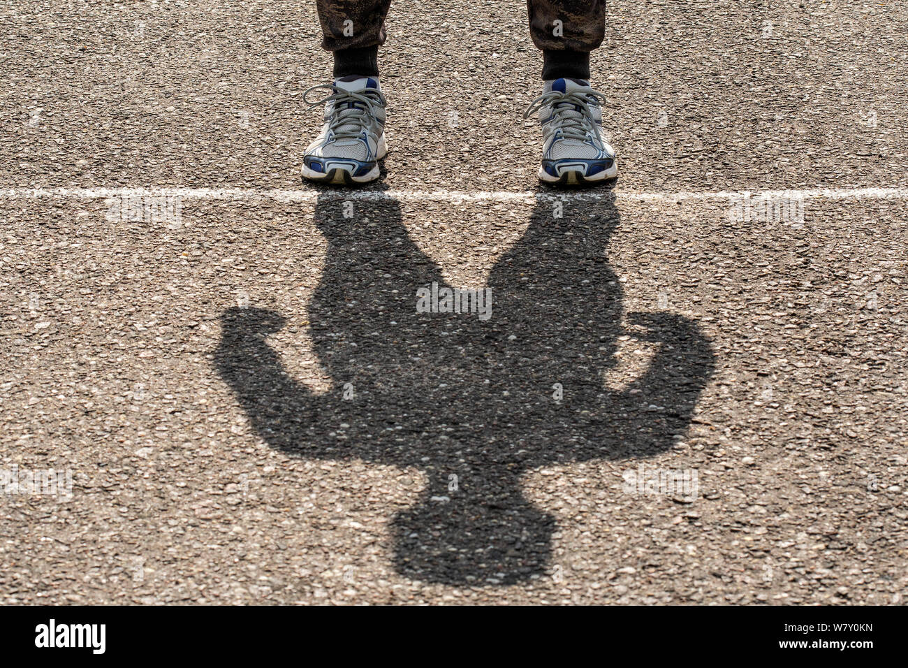 Running shadow on ground hi-res stock photography and images - Alamy