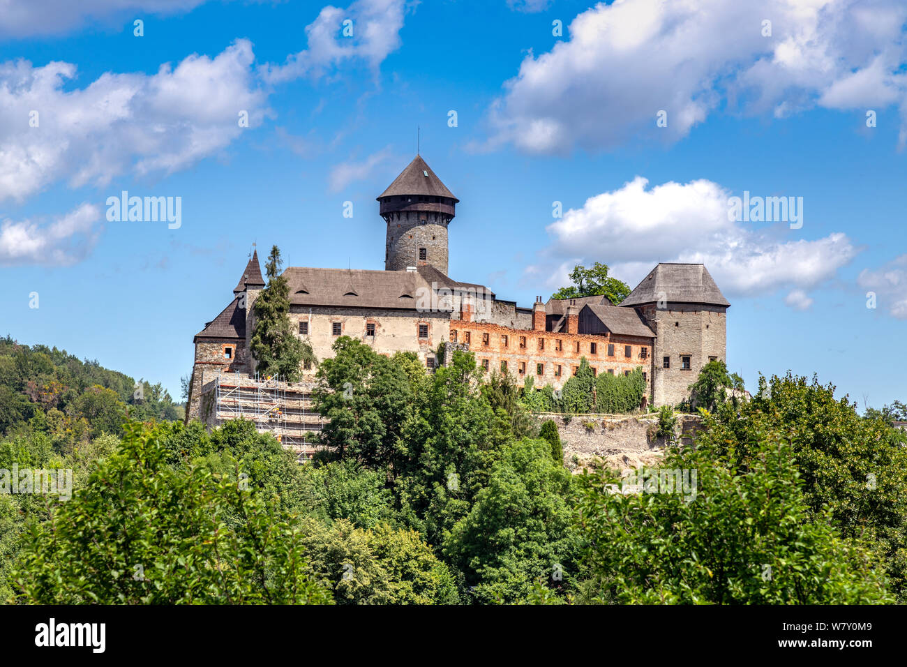 Hrad Sovinec, okres Bruntál, Moravskoslezský kraj, Slezsko, Ceska ...