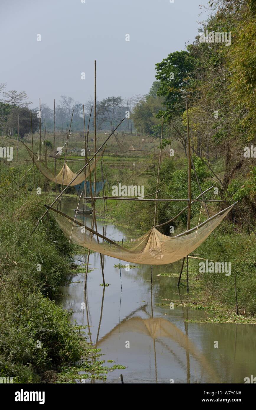 Indian fishing net hi-res stock photography and images - Alamy