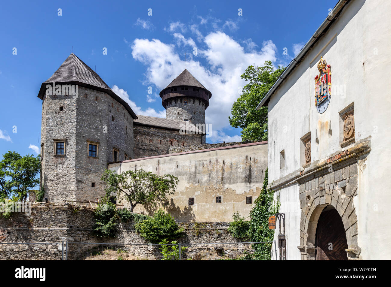 Hrad Sovinec, okres Bruntál, Moravskoslezský kraj, Slezsko, Ceska ...
