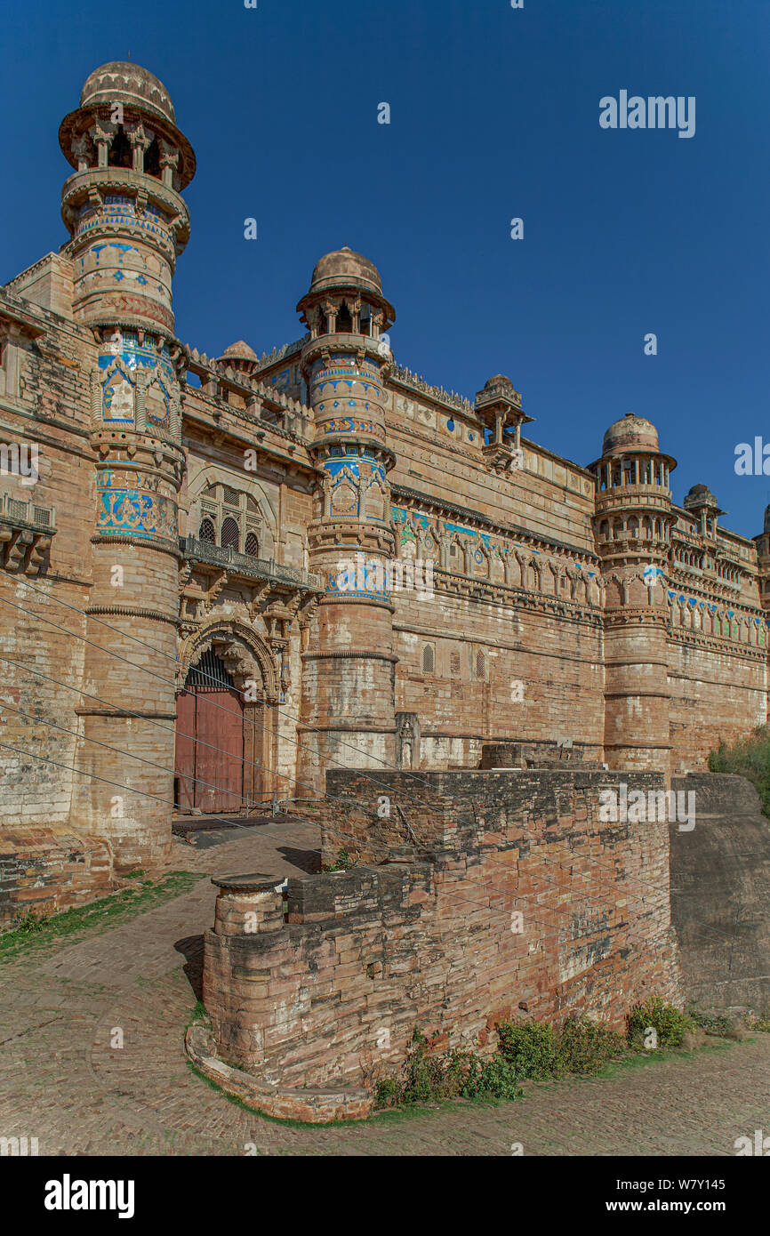 07 Mar 2007 Entrunce of Hathi Pol Gate of Gwalior Fort Madhya Pradesh ...