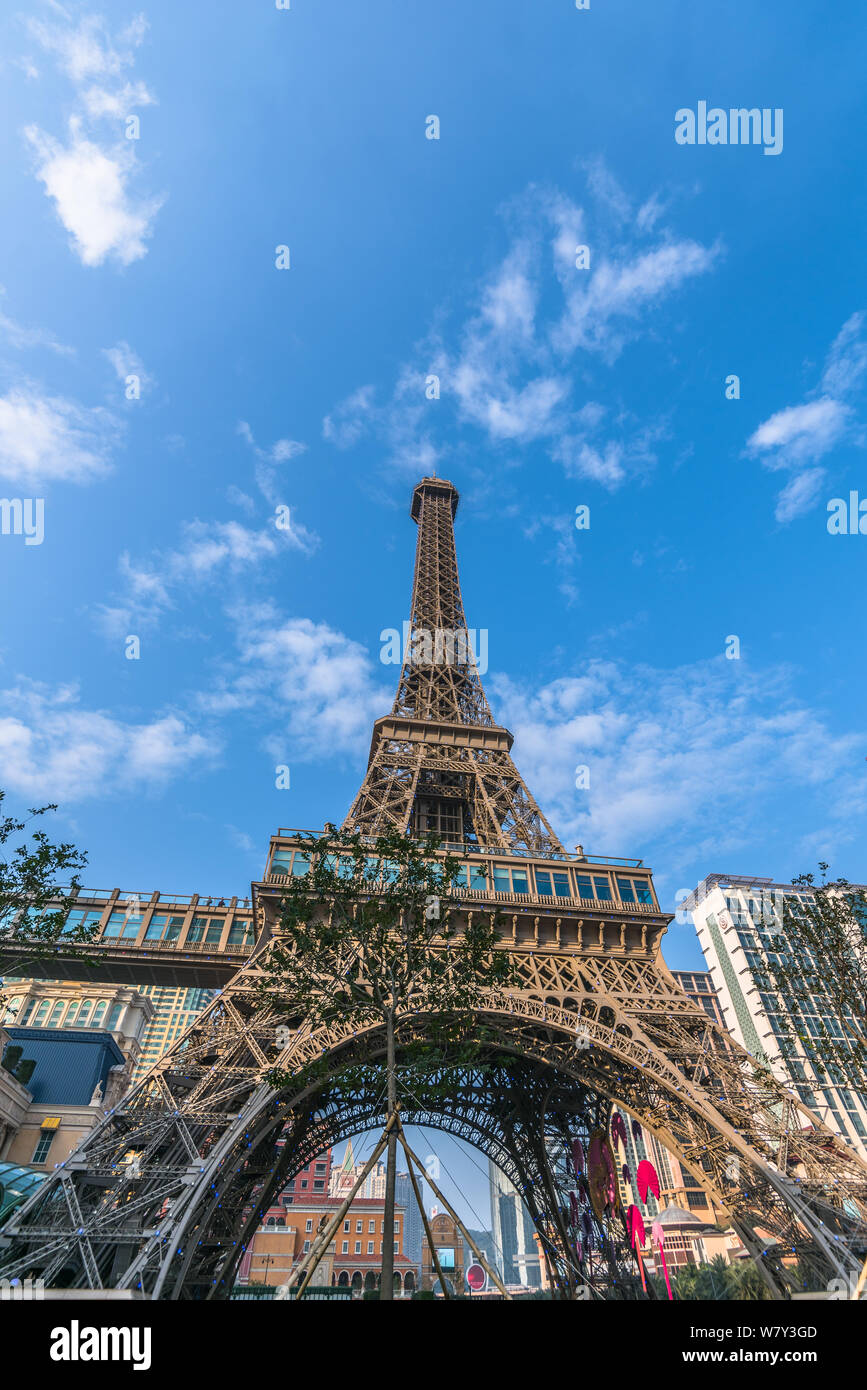 Eiffel tower replica parisian macau hi-res stock photography and images - Alamy