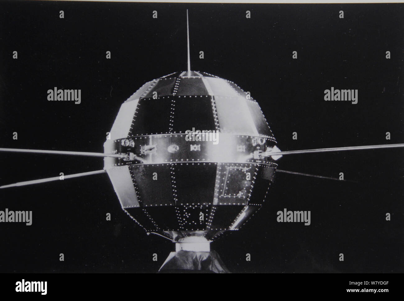 A picture of China's first satellite Dongfanghong or Dong Fang Hong is ...