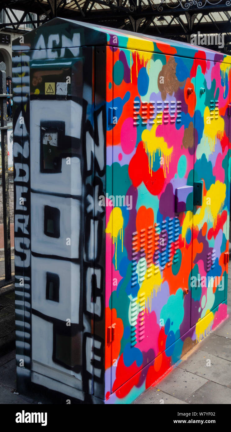 Telephone junction box hi-res stock photography and images - Alamy