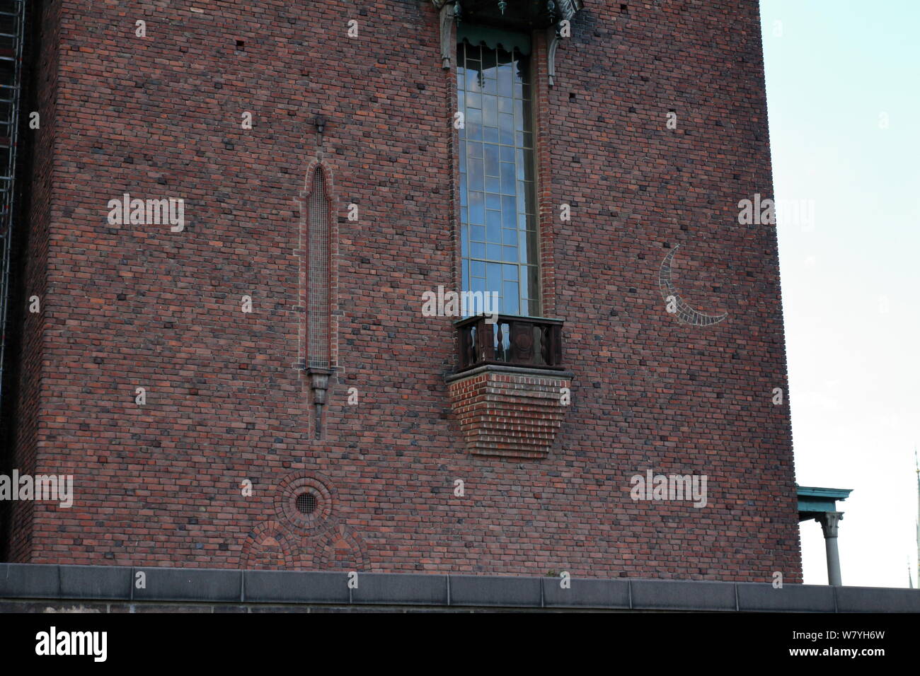 Special views of Stockholm City Hall in the Swedish capital Stock Photo ...