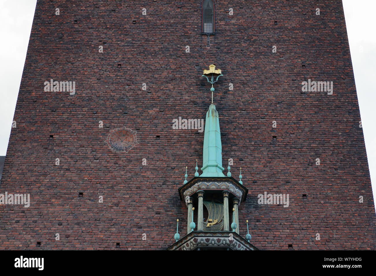 Special views of Stockholm City Hall in the Swedish capital Stock Photo ...