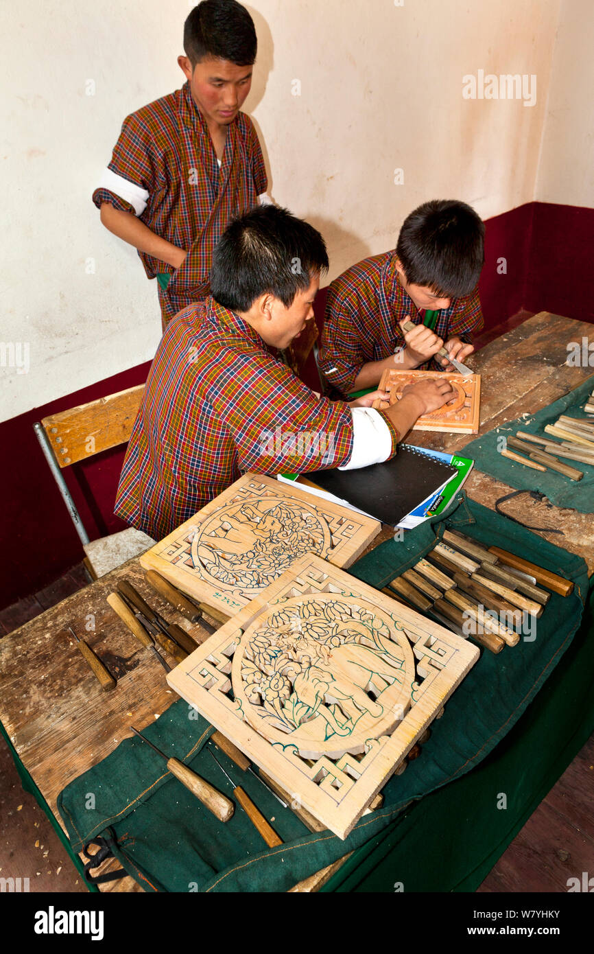 Bhutan school building hi-res stock photography and images - Alamy