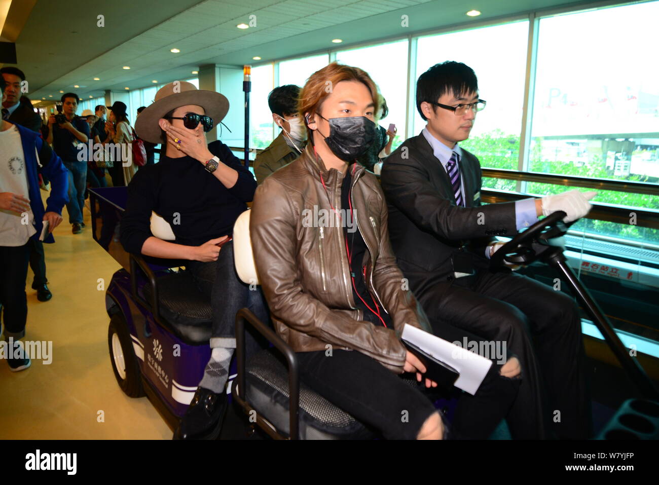 Kwon Ji-yong, left, better known by his stage name G-Dragon, of South ...