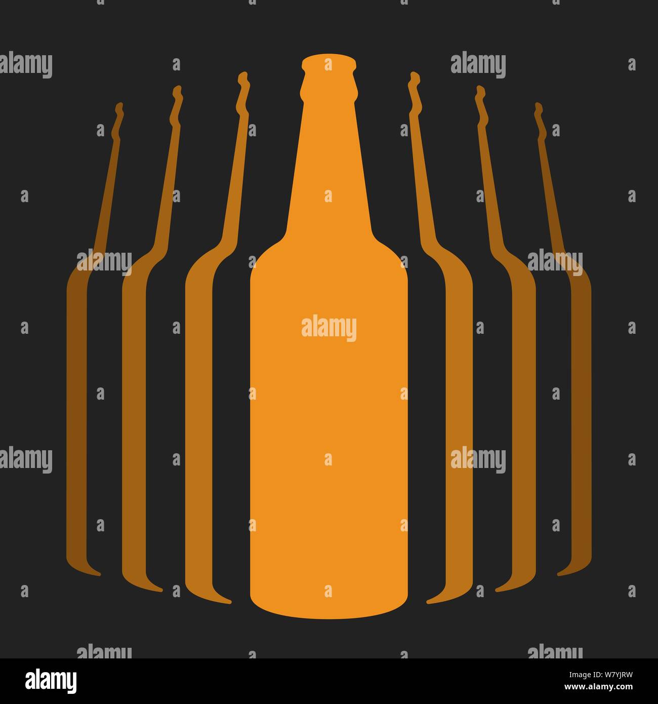 Alcohol isolated Stock Vector Images - Alamy