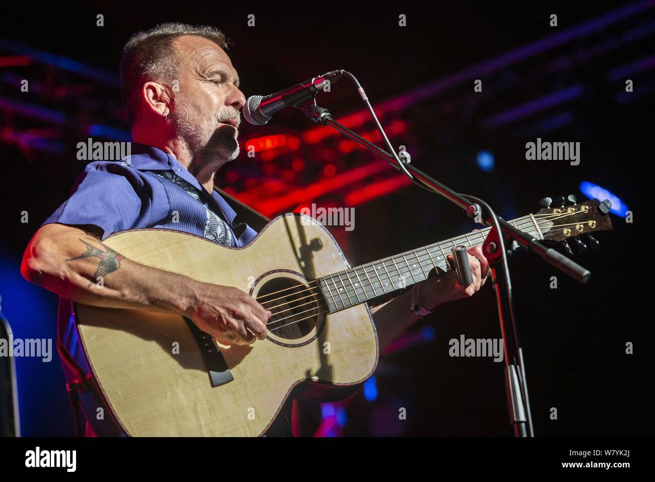 Sidmouth, UK, 7th Aug 19 Legendary guitarist and singer songwriter ...