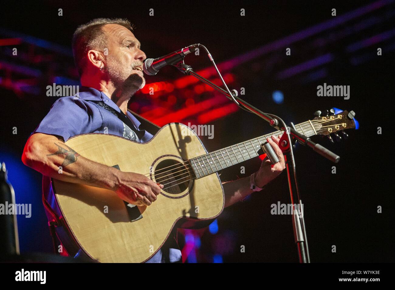 Sidmouth, UK, 7th Aug 19 Legendary guitarist and singer songwriter ...