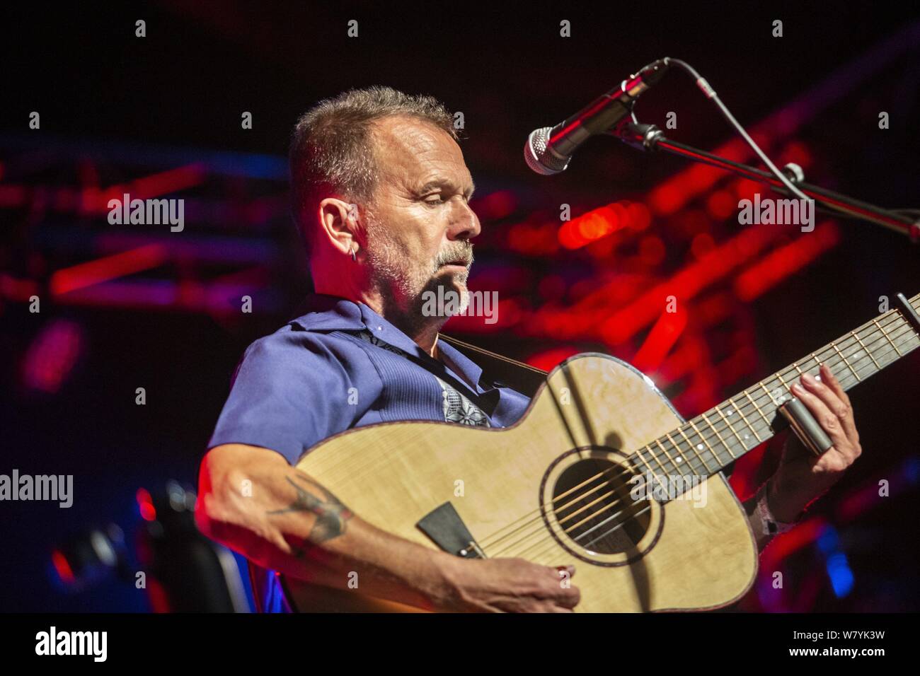 Sidmouth, UK, 7th Aug 19 Legendary guitarist and singer songwriter ...