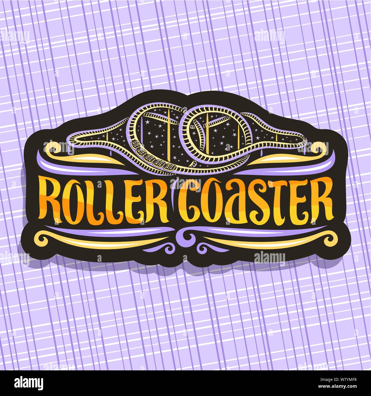 Scary fair ride Stock Vector Images - Alamy