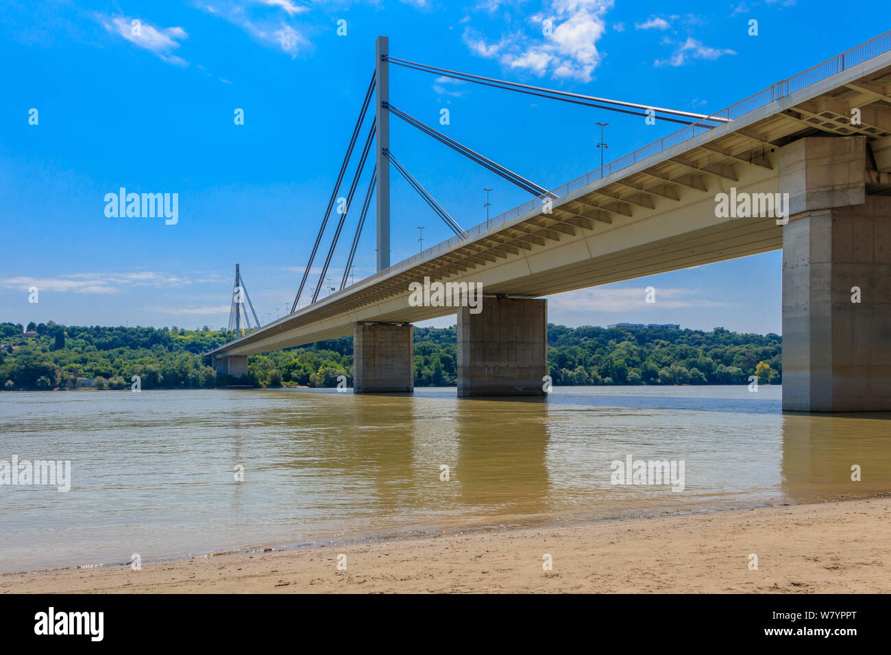 Novi sad new bridge hi-res stock photography and images - Alamy