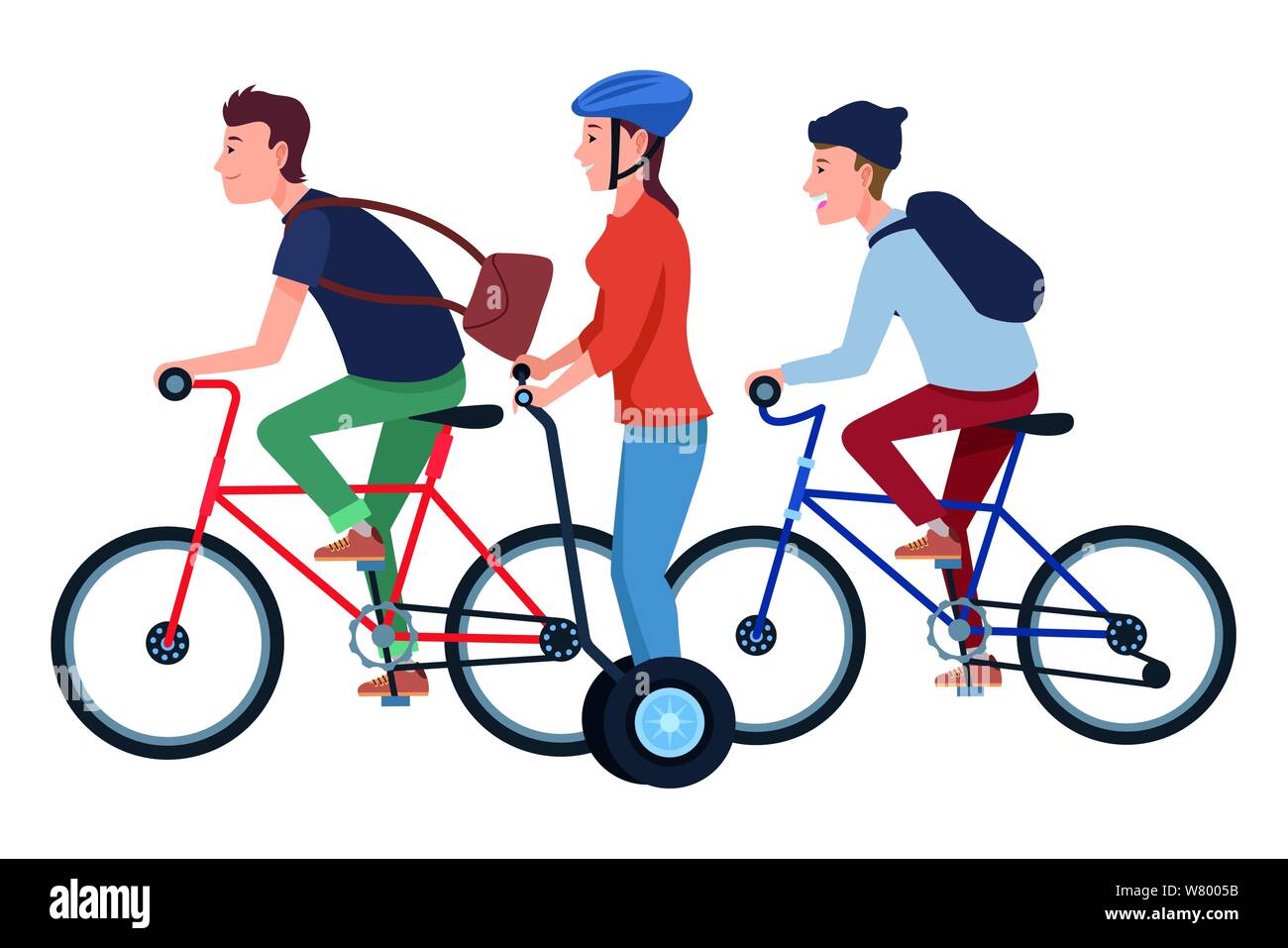 Electric scooter wheels on Cut Out Stock Images & Pictures - Alamy