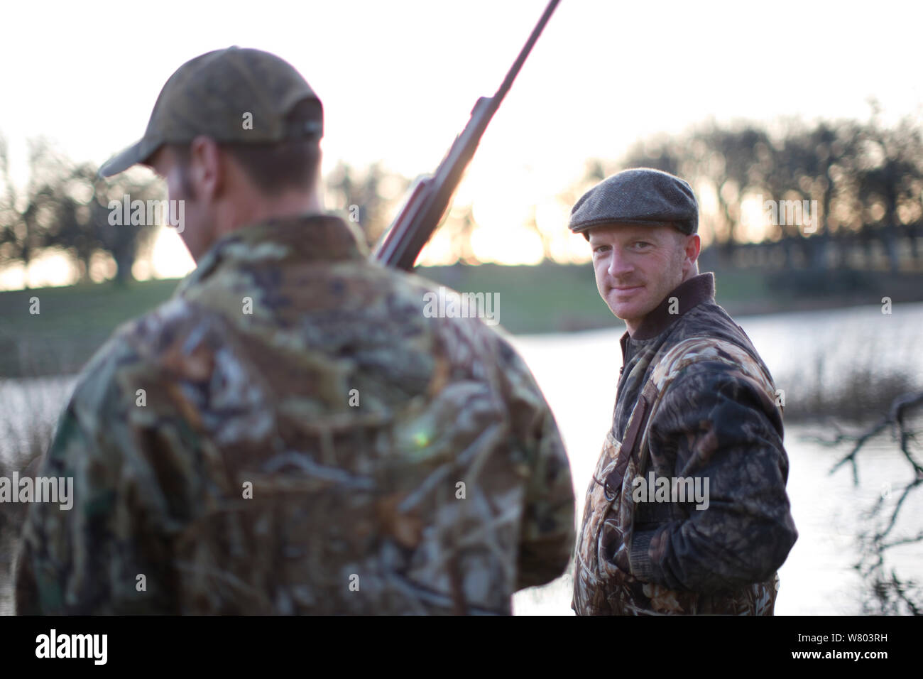 Male hunters hi-res stock photography and images - Alamy