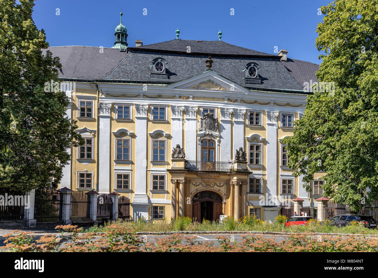 Zámek a muzeum, Bruntál, Moravskoslezský kraj, Slezsko, Ceska republika ...