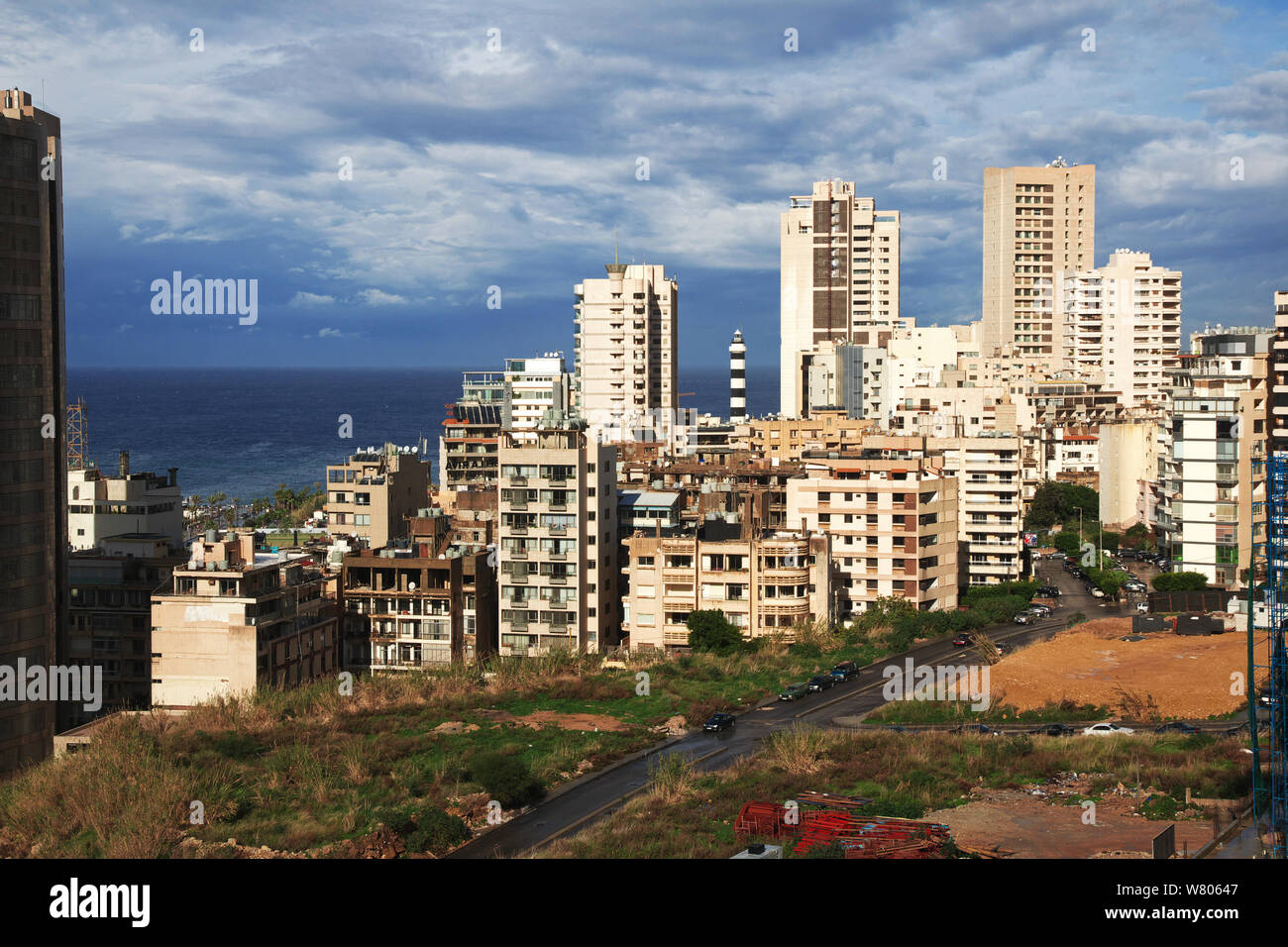 Beirut city scape hi-res stock photography and images - Alamy
