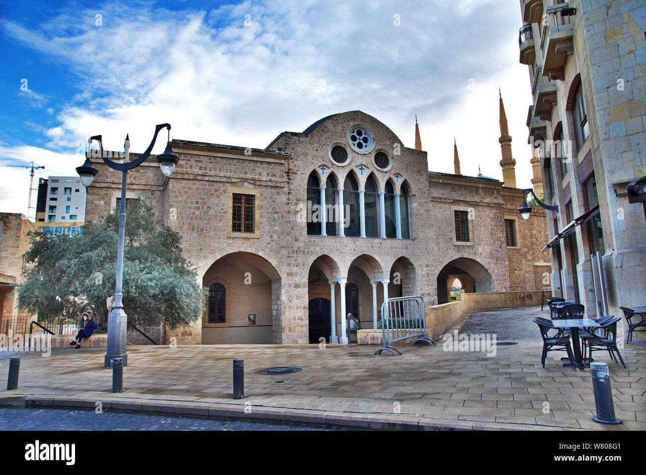 Beirut skyline church hi-res stock photography and images - Alamy