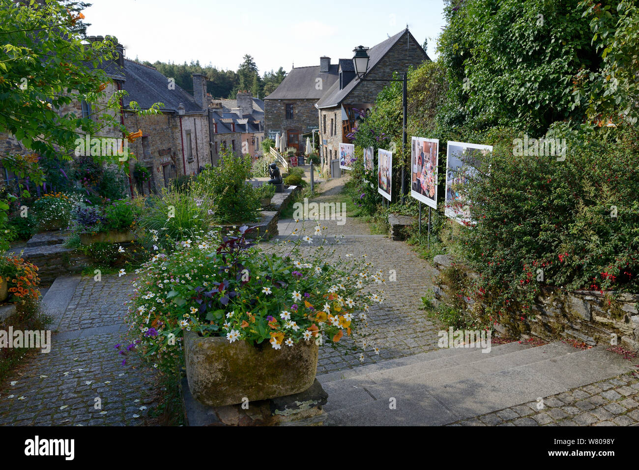 Photos on display at La Gacilly Photography Festival 2015. La Gacilly ...