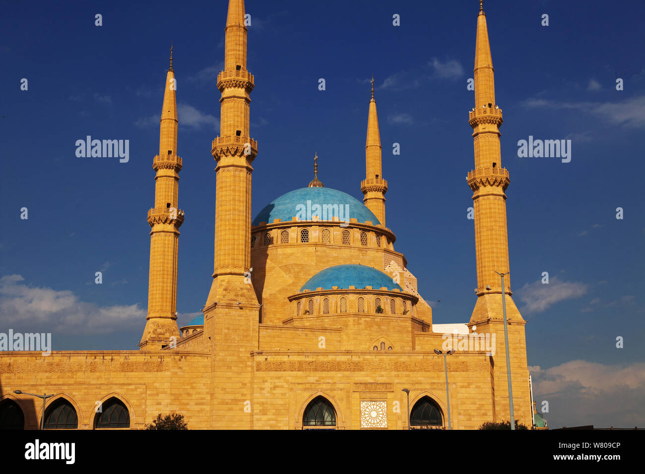 The mosque in Beirut city, Lebanon Stock Photo - Alamy