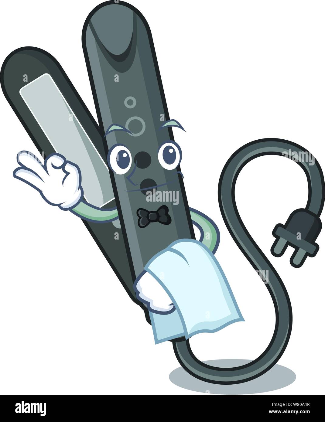 Straightener cartoon hi-res stock photography and images - Alamy