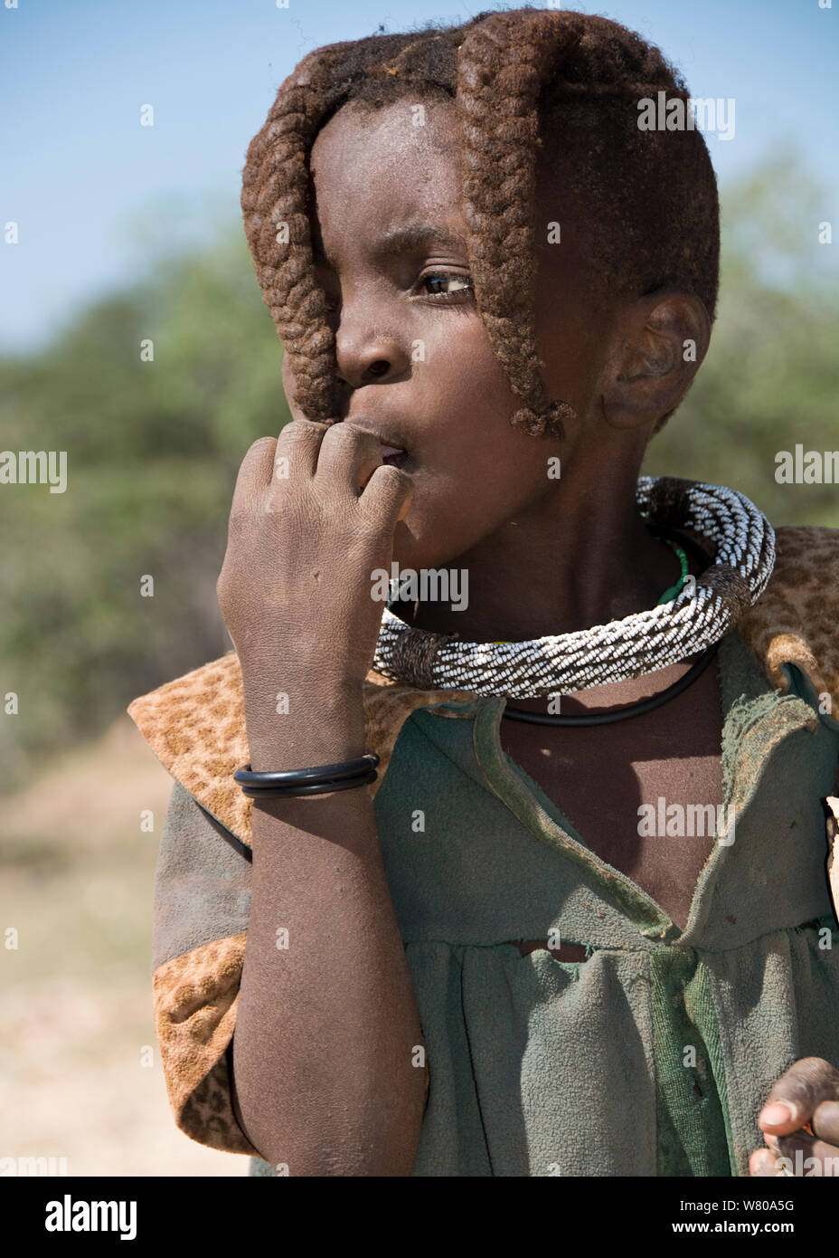Himba portrait photography Stock Photo - Alamy