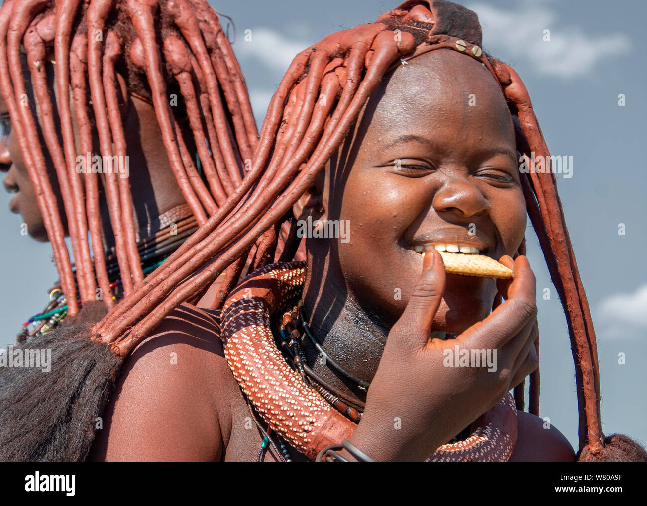 Himba portrait photography Stock Photo - Alamy