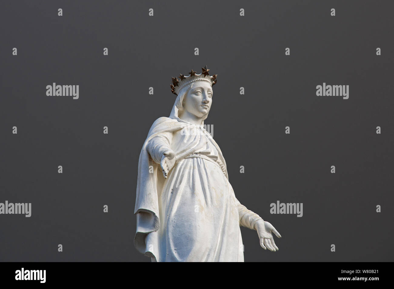 Virgin Mary Of Lebanon in Jounieh Stock Photo - Alamy