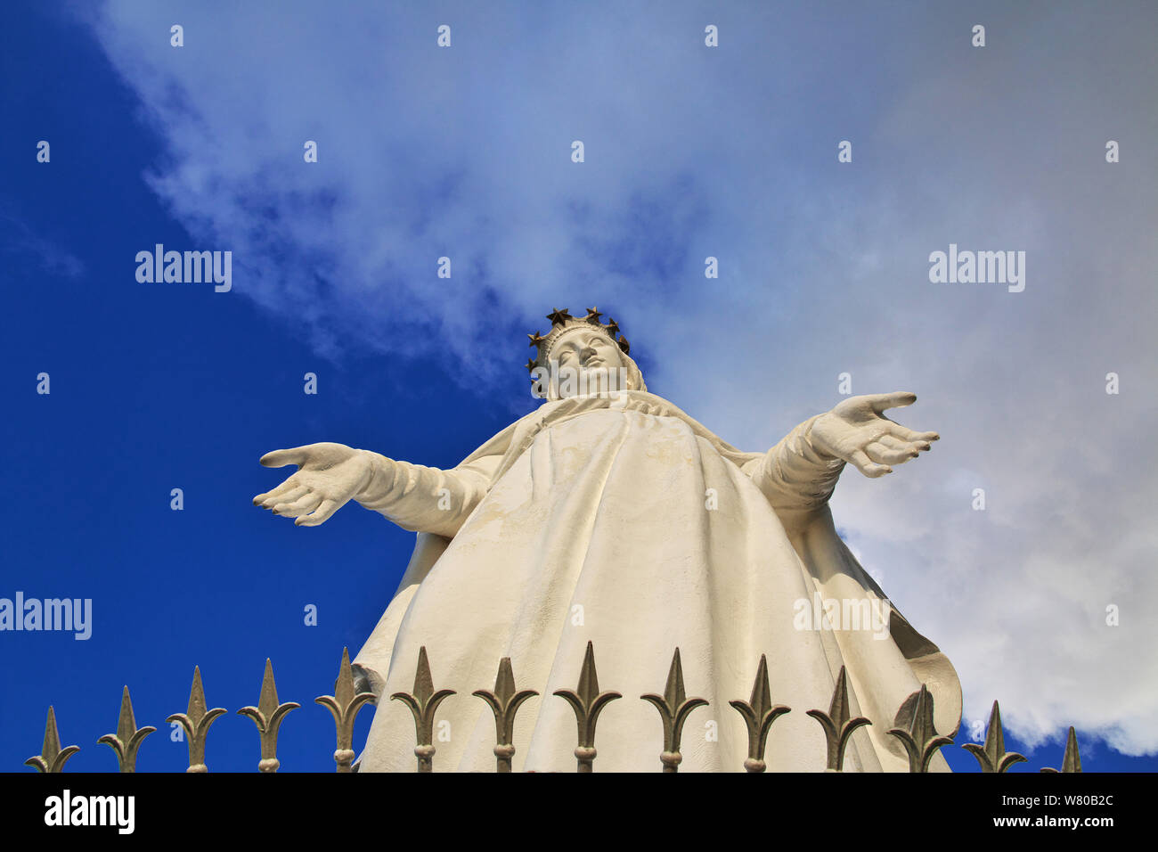 Virgin Mary Of Lebanon in Jounieh Stock Photo - Alamy