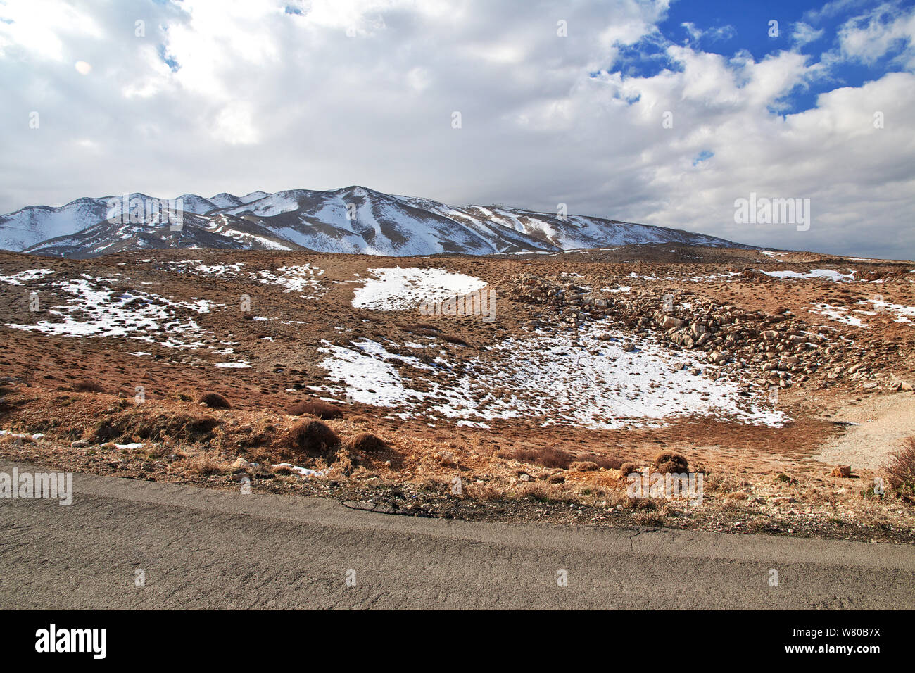 Nature in Bekaa Valley of Lebanon Stock Photo - Alamy