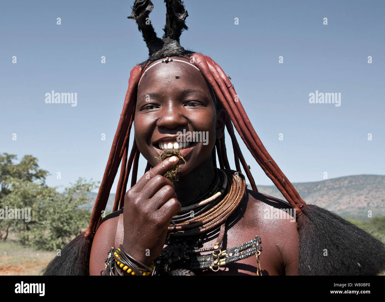 Himba portrait photography Stock Photo - Alamy