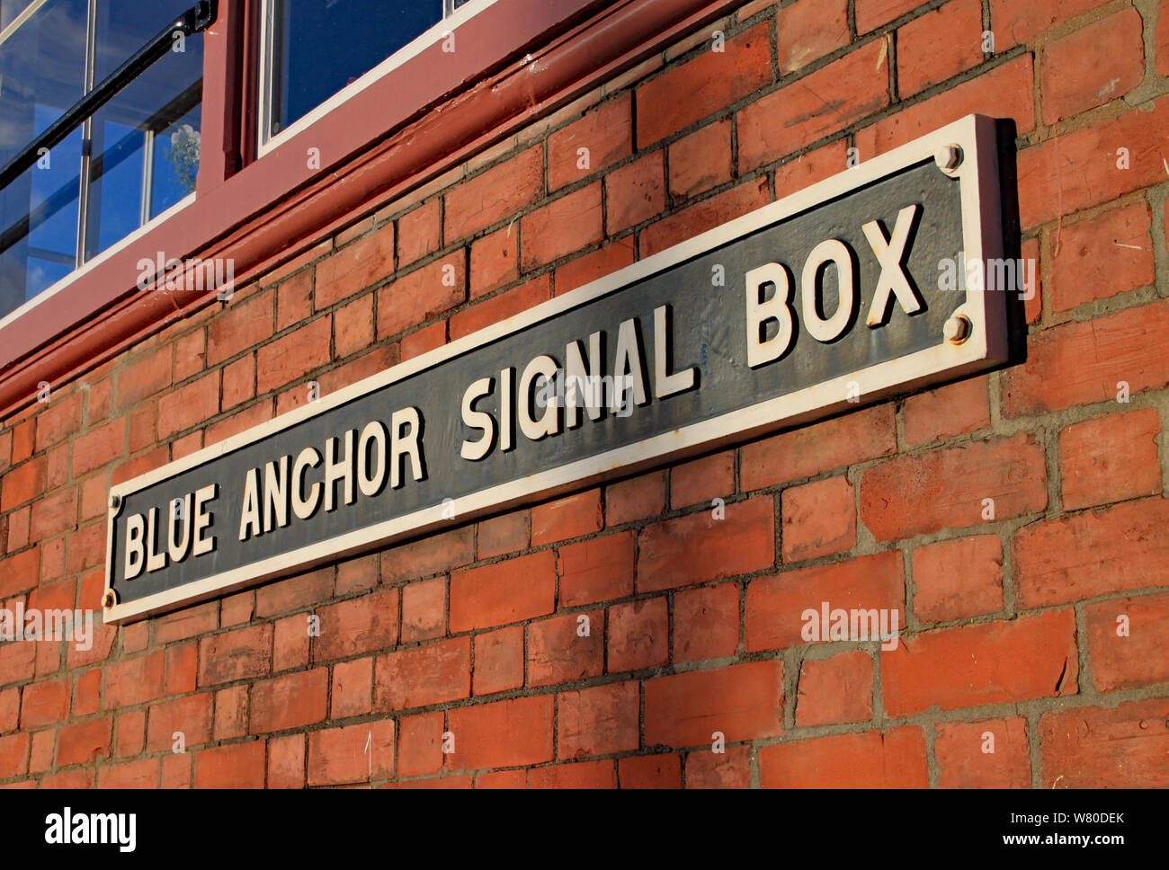 Blue anchor signal hi-res stock photography and images - Alamy
