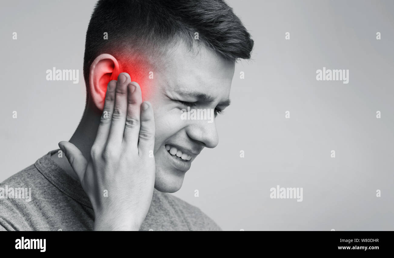 Inflamed ear hi-res stock photography and images - Alamy