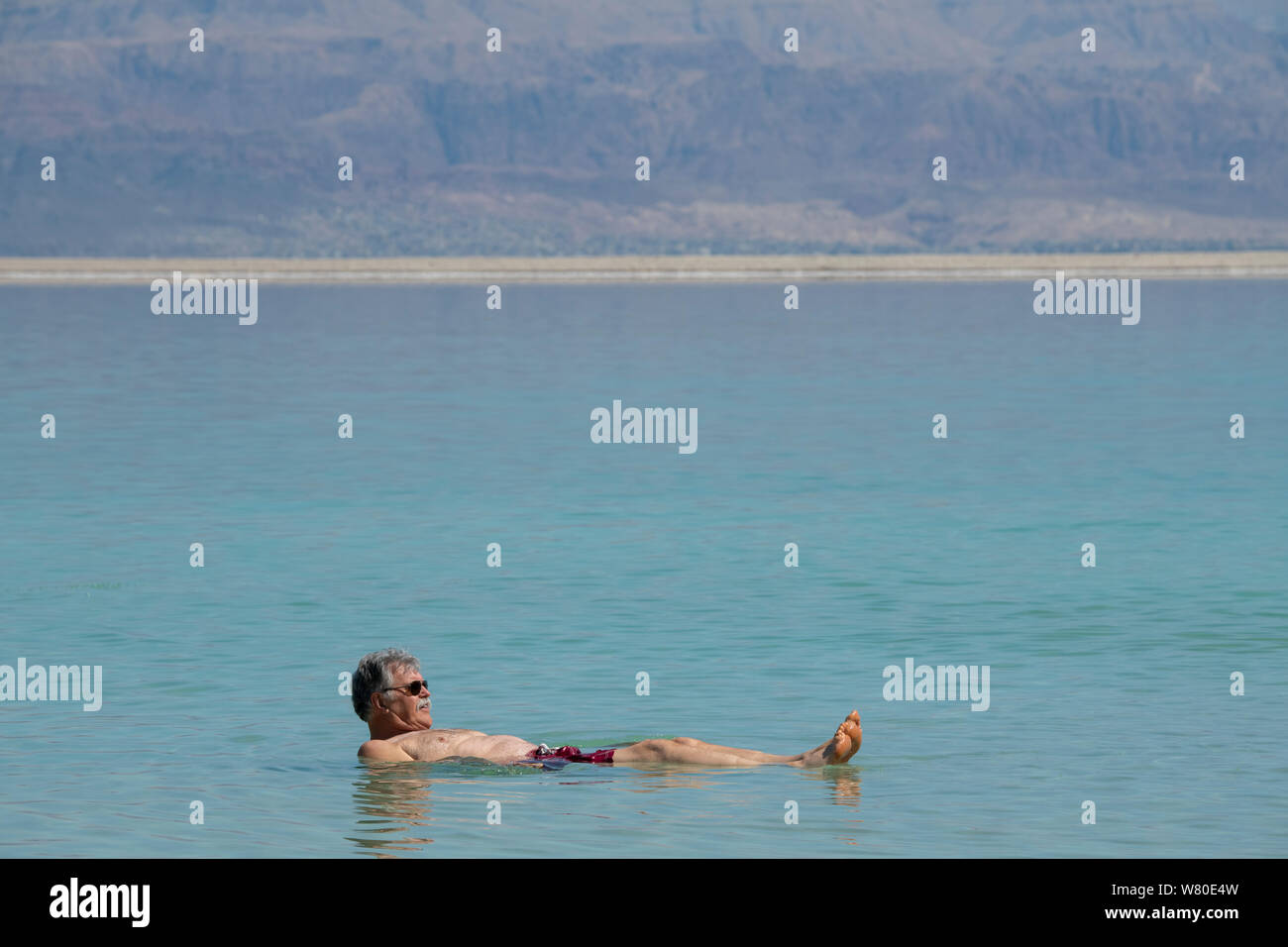 Israel, Dead Sea. The lowest place in the world located at over 400 ...