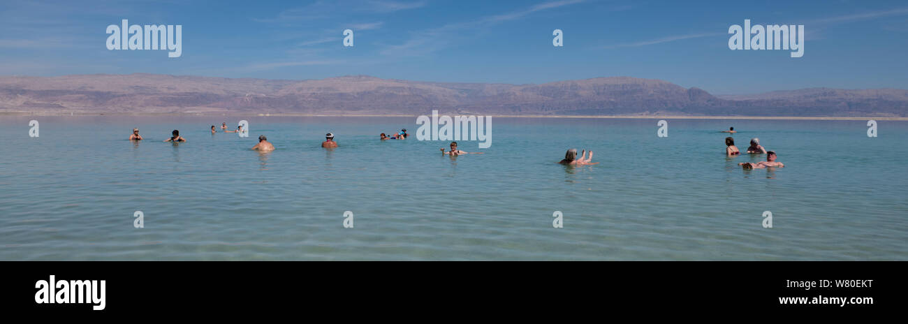 Israel, Dead Sea. The lowest place in the world located at over 400 ...